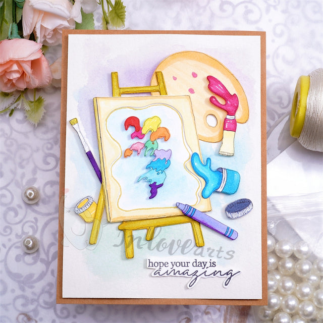 Inlovearts Drawing Tools Cutting Dies