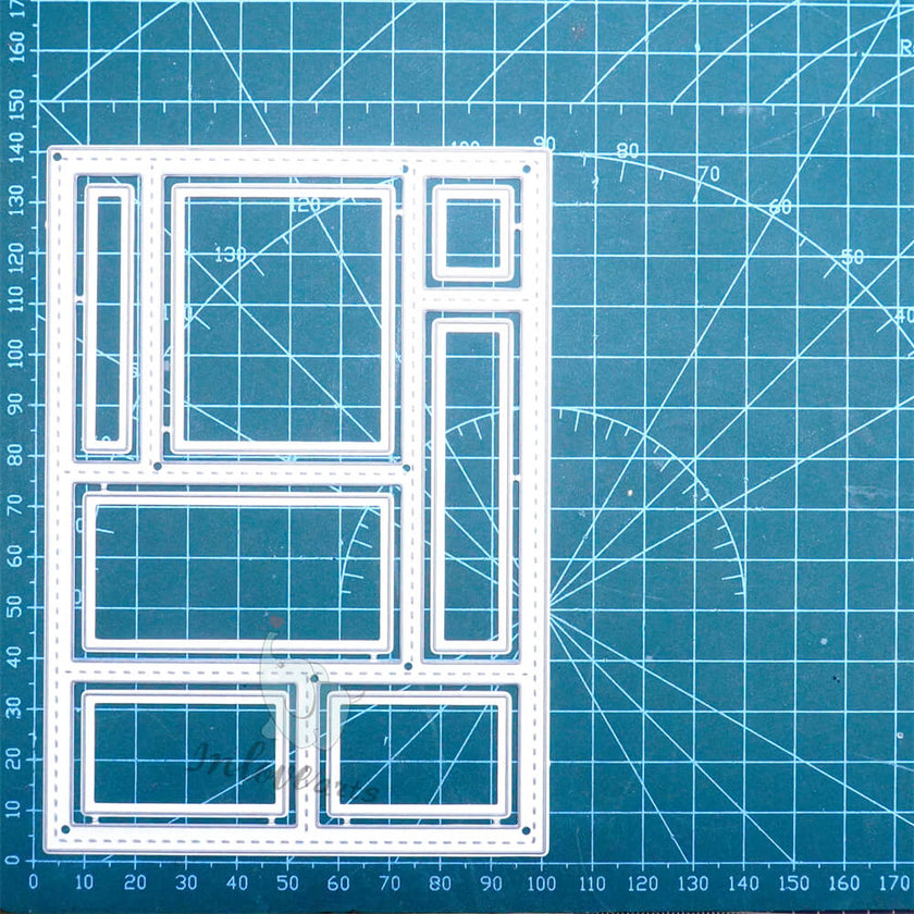 Home / Collections / Inlovearts Separated Rectangular Grid Backgound ...