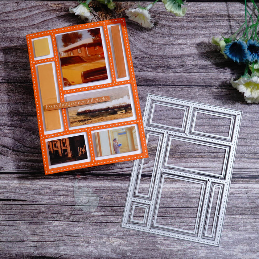 Home / Collections / Inlovearts Separated Rectangular Grid Backgound Board Cutting Dies