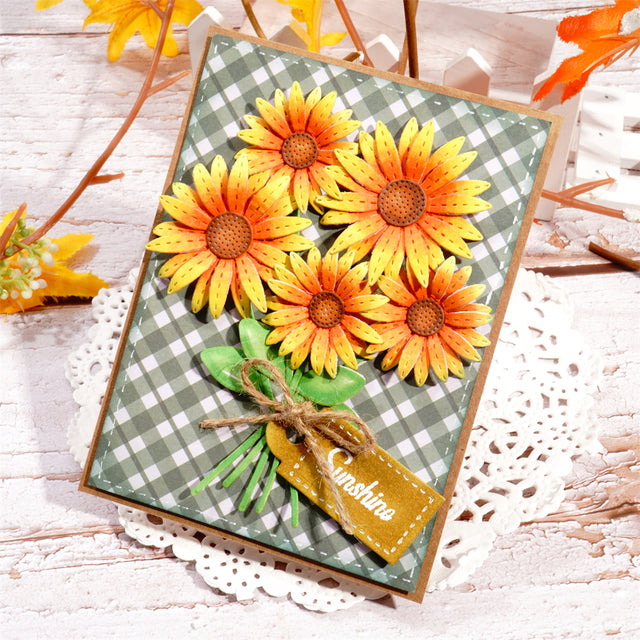 Inlovearts Sunflower Cutting Dies