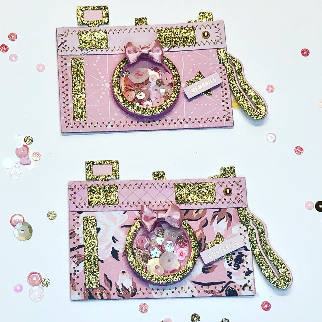 Inloveartshop Creative Camera Decor Border and Frame Cutting Dies