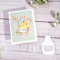 Inlovearts Apron Cutting Dies