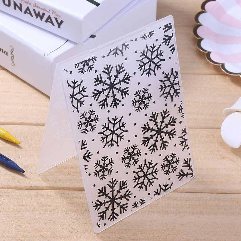 Inlovearts Snowflake Emboss Folders